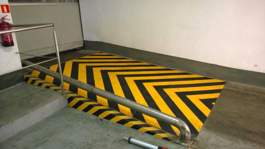 Anti-slip floor sheets - forklift access ramp - Evergrip EN