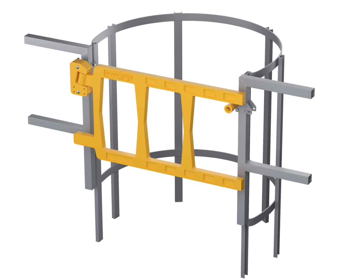 Gravity gates, industrial safety gates - Evergrip EN